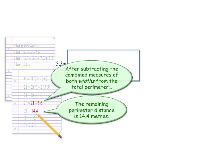 Perimeter Problem Solving – Find a Dimension – The Get It Guide